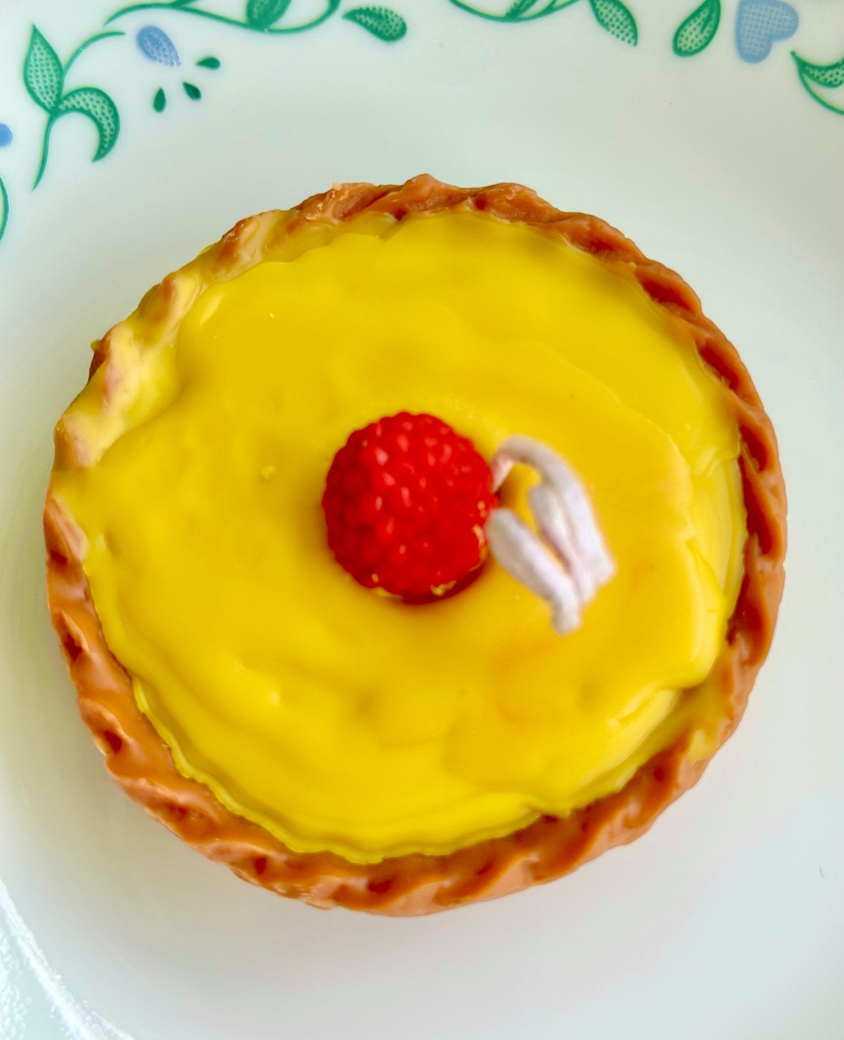 Lemon Tart Soy Candle – Zesty Dessert Scent – Mandy and Co