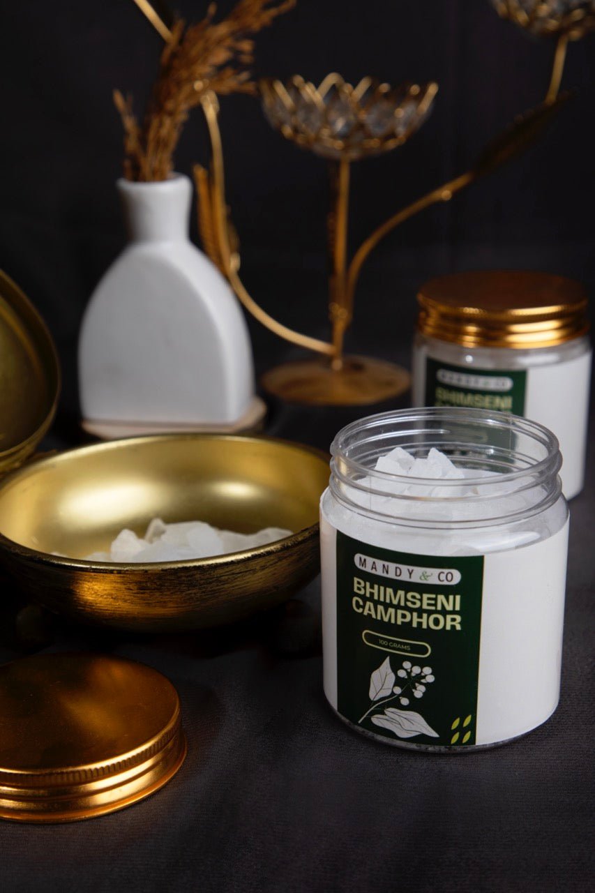 Pure Bhimseni Camphor Blocks for Spiritual and Purification – Mandy and Co